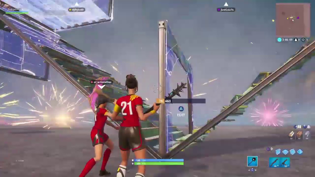 Buying The Vision Pickaxe + Fortnite Gameplay - YouTube