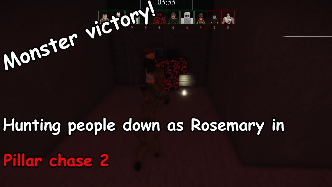 Roblox Pillar chase 2 Rosemary gameplay full walkthrough (no commentary ...