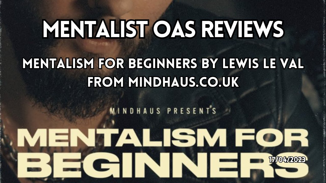 Mentalism for Beginners by Lewis Le Val - YouTube