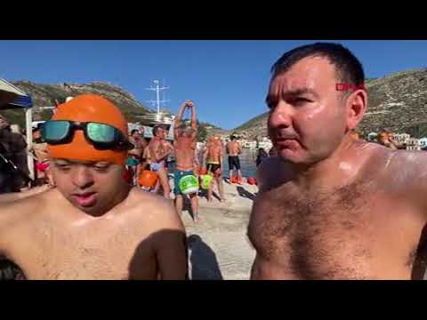 Down Sendromlu Gökhan, Açık Suda 7 Km Yüzerek Bir İlki Gerçekleştirdi