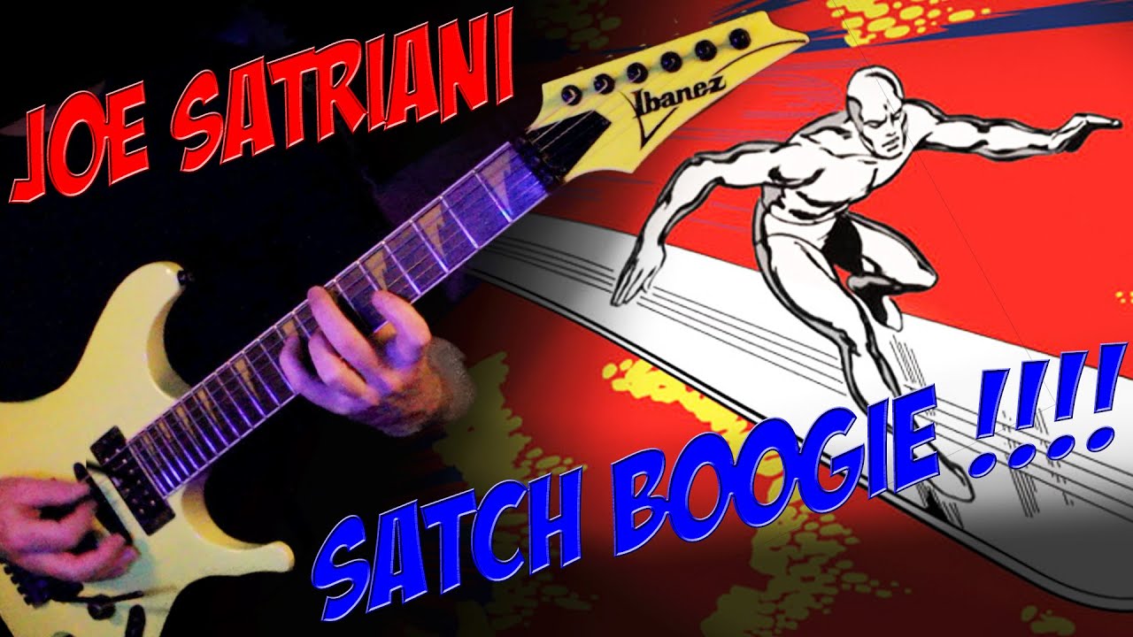Joe Satriani Satch Boogie Guitar Cover - YouTube