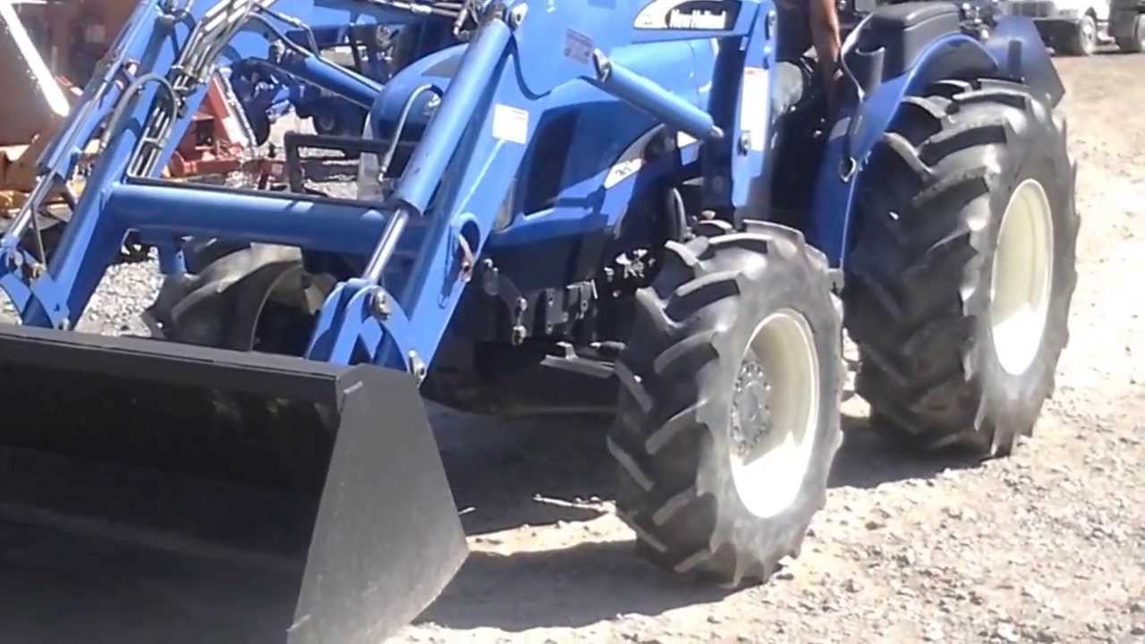 New Holland TN60A - YouTube