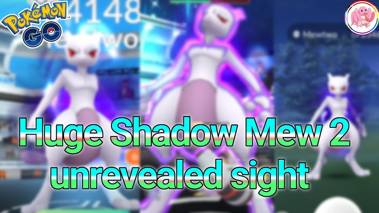 Huge Shadow Mew 2 | unrevealed sight 👀 - YouTube