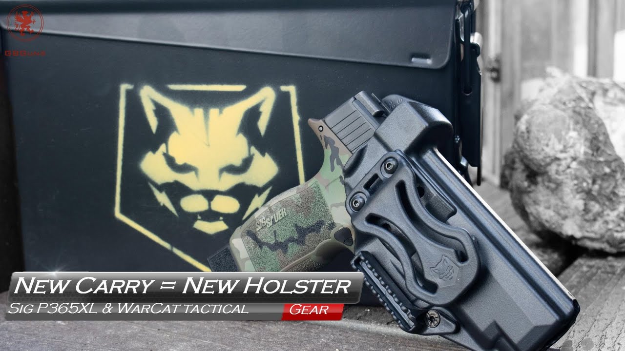 New Carry Gun and New Affordable Warcat Tactical Holster - YouTube