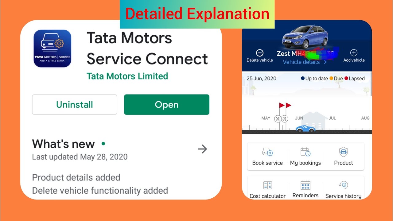 TATA MOTORS SERVICE CONNECT App. - YouTube
