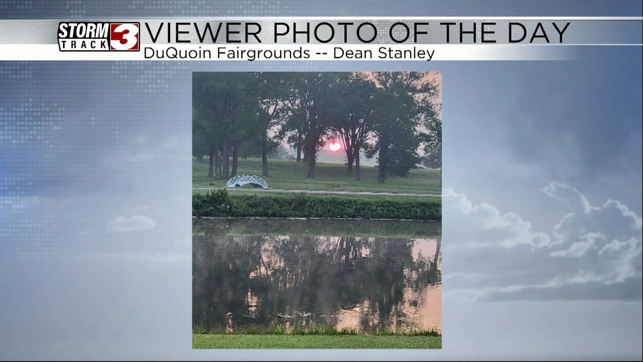Viewer Photo of the Day features sunrise in Du Quoin - YouTube