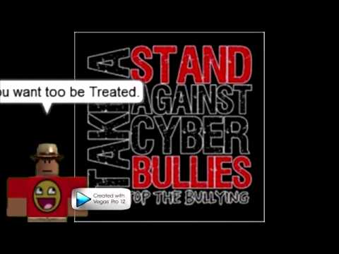 Roblox Lets Stop Cyber Bullying! - YouTube