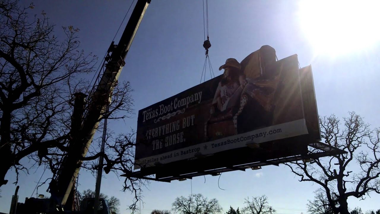 Billboard removal - YouTube