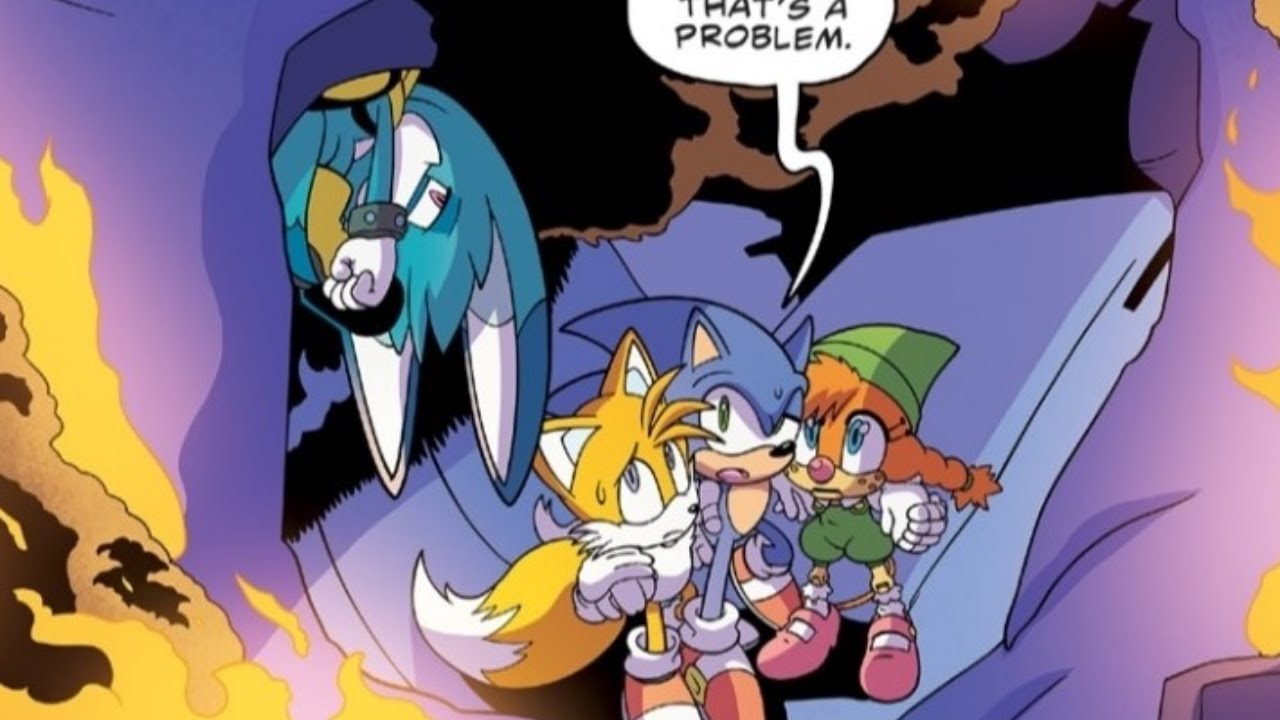 SONIC THE HEDGEHOG- (IDW COMICS) Issue # 51 (Review) "Escape from the ...