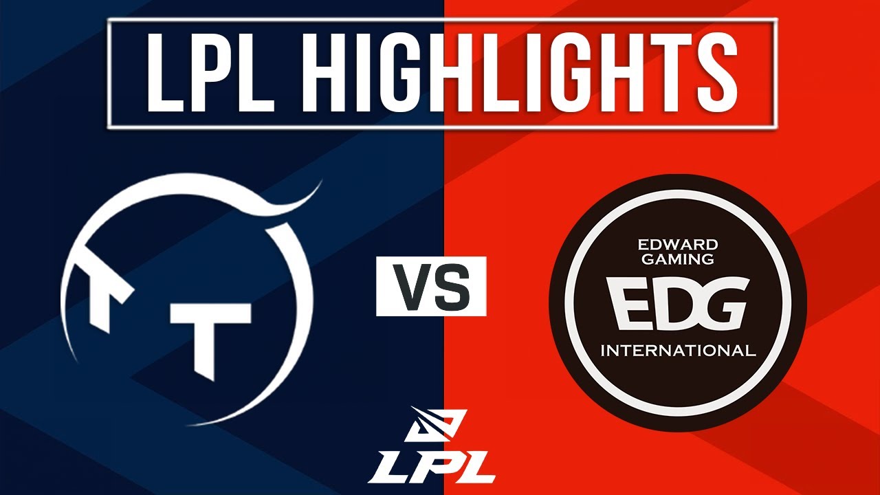 TT vs EDG Highlights ALL GAMES | LPL 2025 Split 3 | ThunderTalk Gaming vs EDward Gaming - YouTube