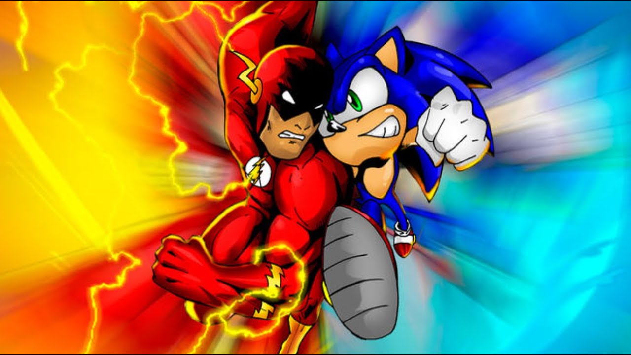 Flash vs Sonic - ¿Quién es el más veloz? - YouTube