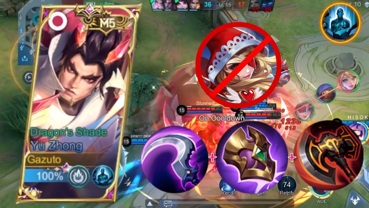 DESTROY RUBY BY USING THIS COUNTER BUILD IN MYTHICAL HONOR | YU ZHONG ...