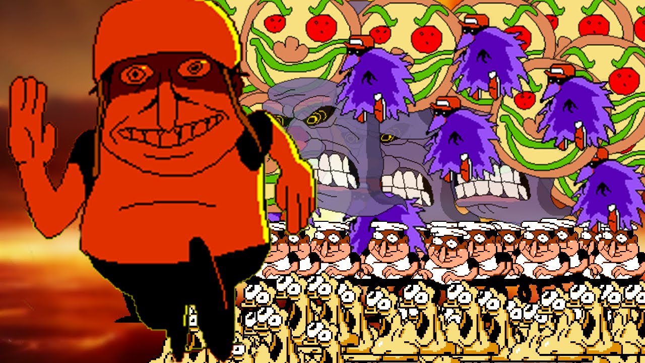 Playing Pizza tower's nightmare mode was a mistake - YouTube
