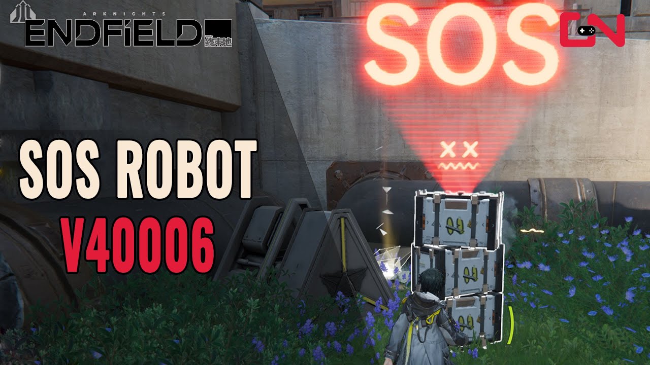 SOS Damaged Robot V40006 - Repair Modules Arknights: Endfield - YouTube