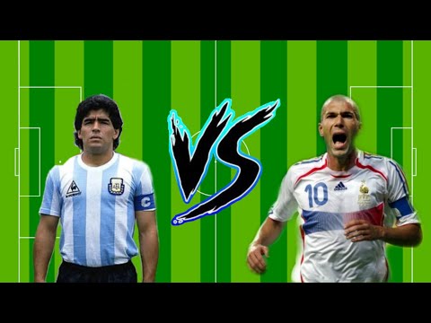 Maradona 🆚 Zidane