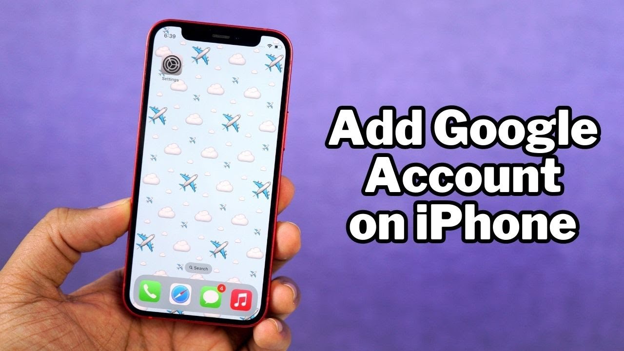 How to Add Google Account on iPhone (iPhone 13) - YouTube