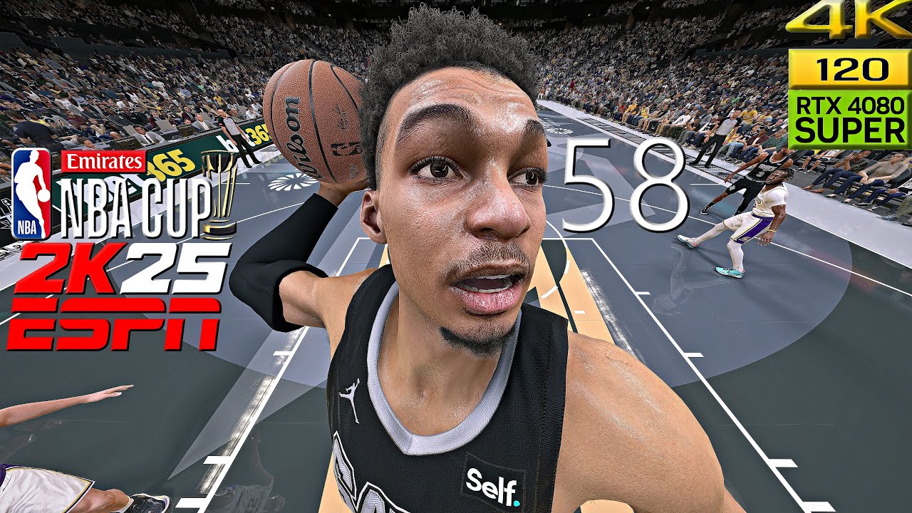 NBA 2K25 PC Real Arena Mod | Lakers vs Spurs | NBA Cup 🏆 [4K60] - YouTube