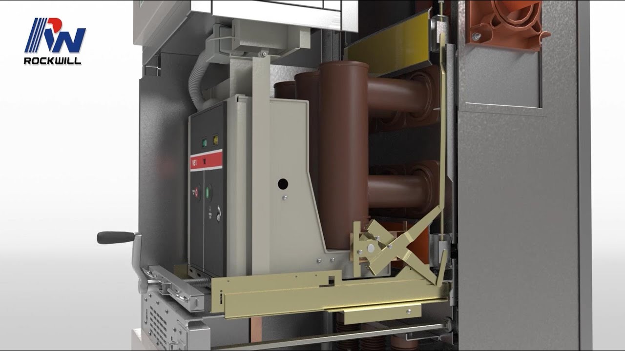 KYN28-12 Metal Clad Air Insulated Switchgear Structure - YouTube