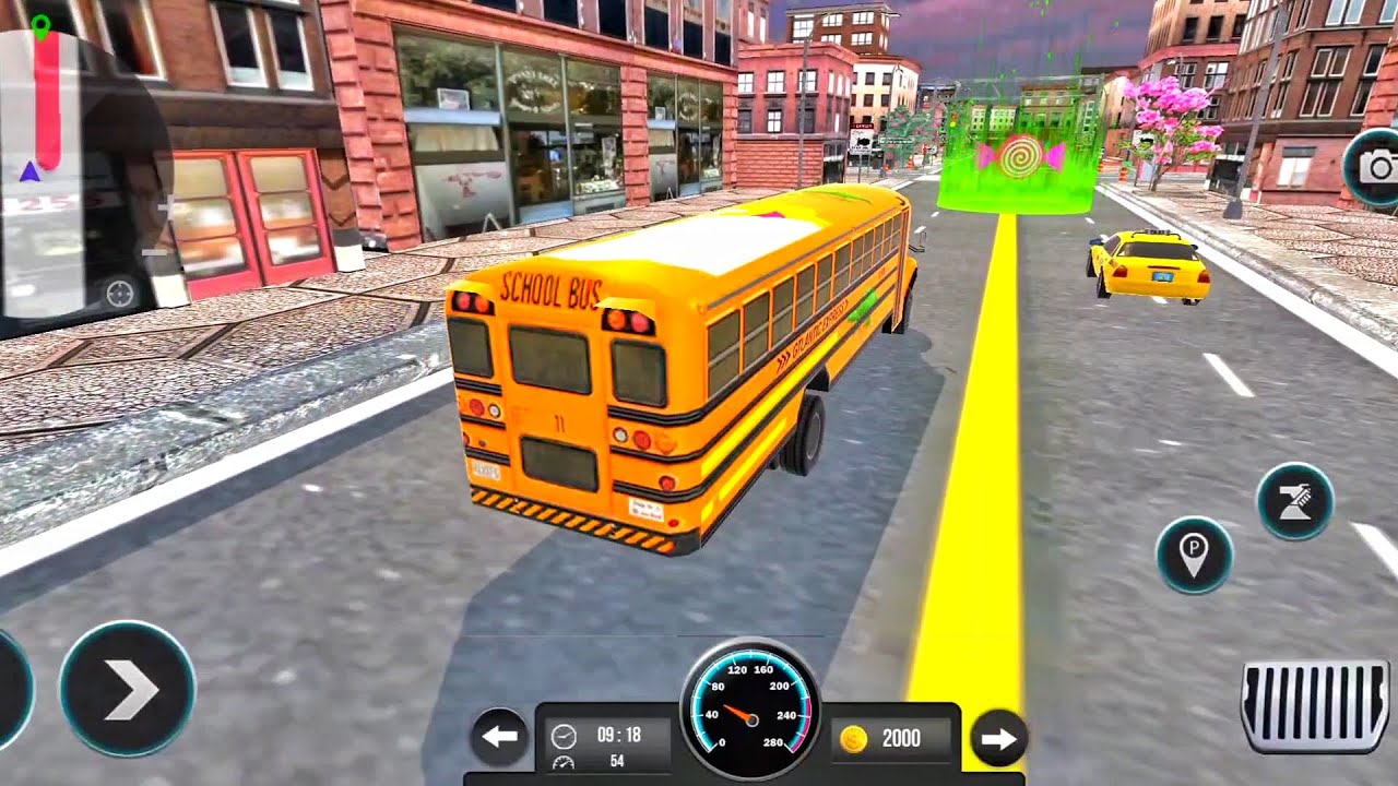 School Bus Driving Games 3D | Bus Gadi Game | बस वाला गेम | Gadi Wala ...