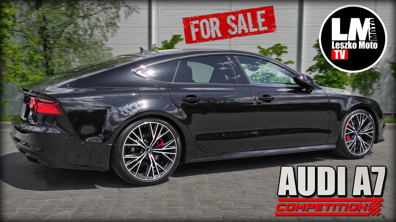 Audi A7 Competition 3.0 TDI 326KM 2015 Black Edition Test PL - YouTube