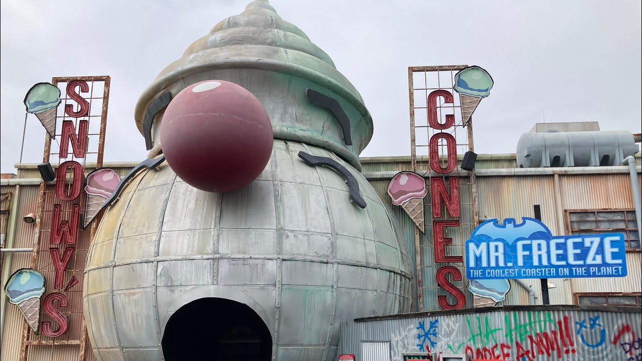 Mr. Freeze | Forwards Or Backwards? | Six Flags Over Texas | Analysis ...