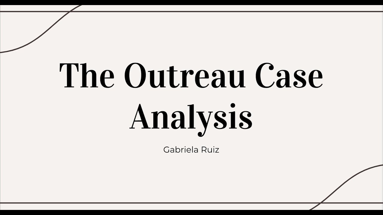 Outreau Case: Documentary Analysis - YouTube