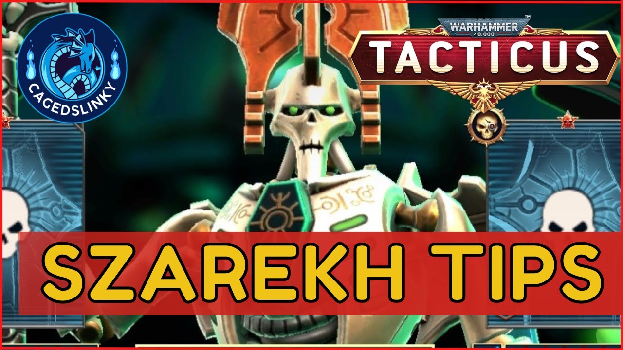 Warhammer 40k Tacticus | Szarekh Tips | The Silent King | Boss Guild ...