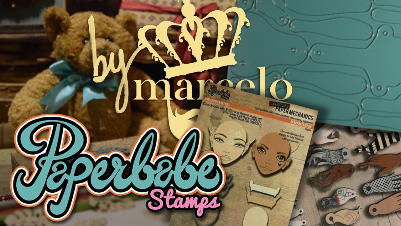 I più utili e indispensabili attrezzi per creare paper dolls: Paperbabe Stamps (collaborazione ...