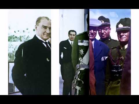 En Güzel Renkli Atatürk Resimleri