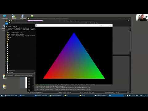 Make OpenGL working without floating point in FORTH/r3 - YouTube