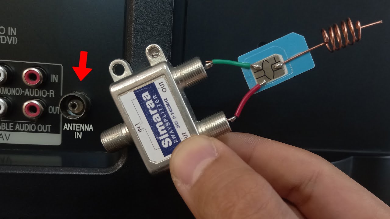 SIM Card Unlocks Worldwide TV Channels || Antenna Booster - YouTube