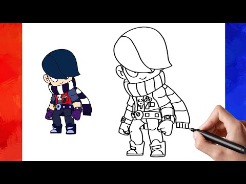 HOW TO DRAW EDGAR FROM BRAWL STARS
