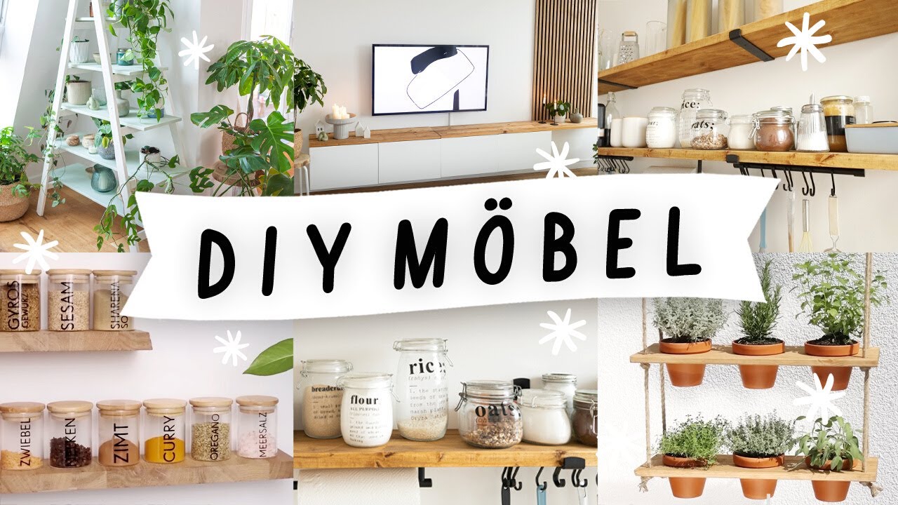 DIY Möbel: Upcyling Ideen aus Holz selber machen | TRYTRYTRY - YouTube