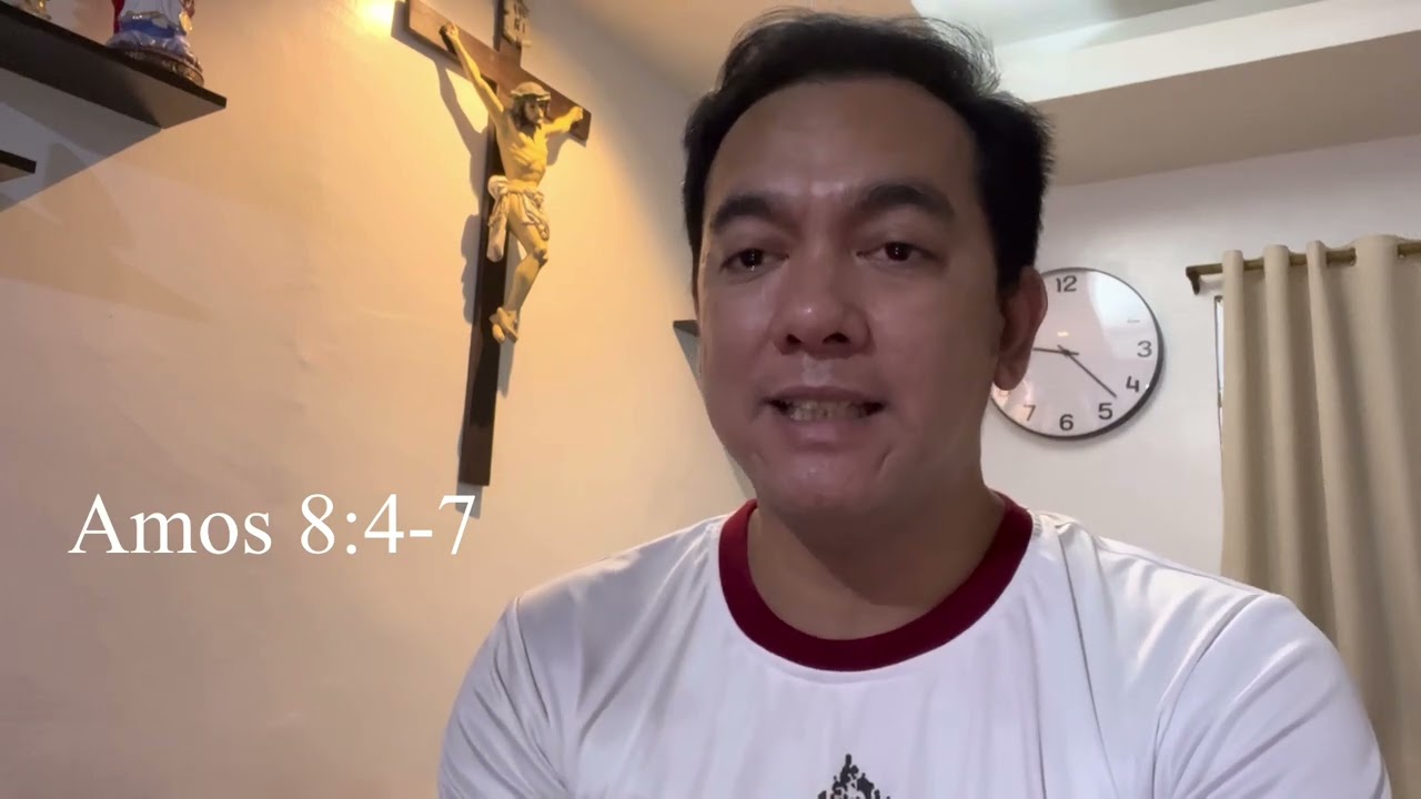 Ang Pagninilay sa Unang Pagbasa, Ika-25 Linggo sa Karaniwang Panahon ...