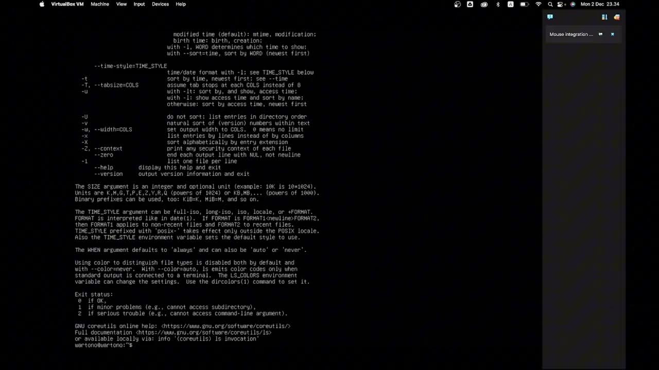 perintah dasar linux part 1 & 2 #linux #ubuntu #tugasmatakuliah #osk #psub - YouTube