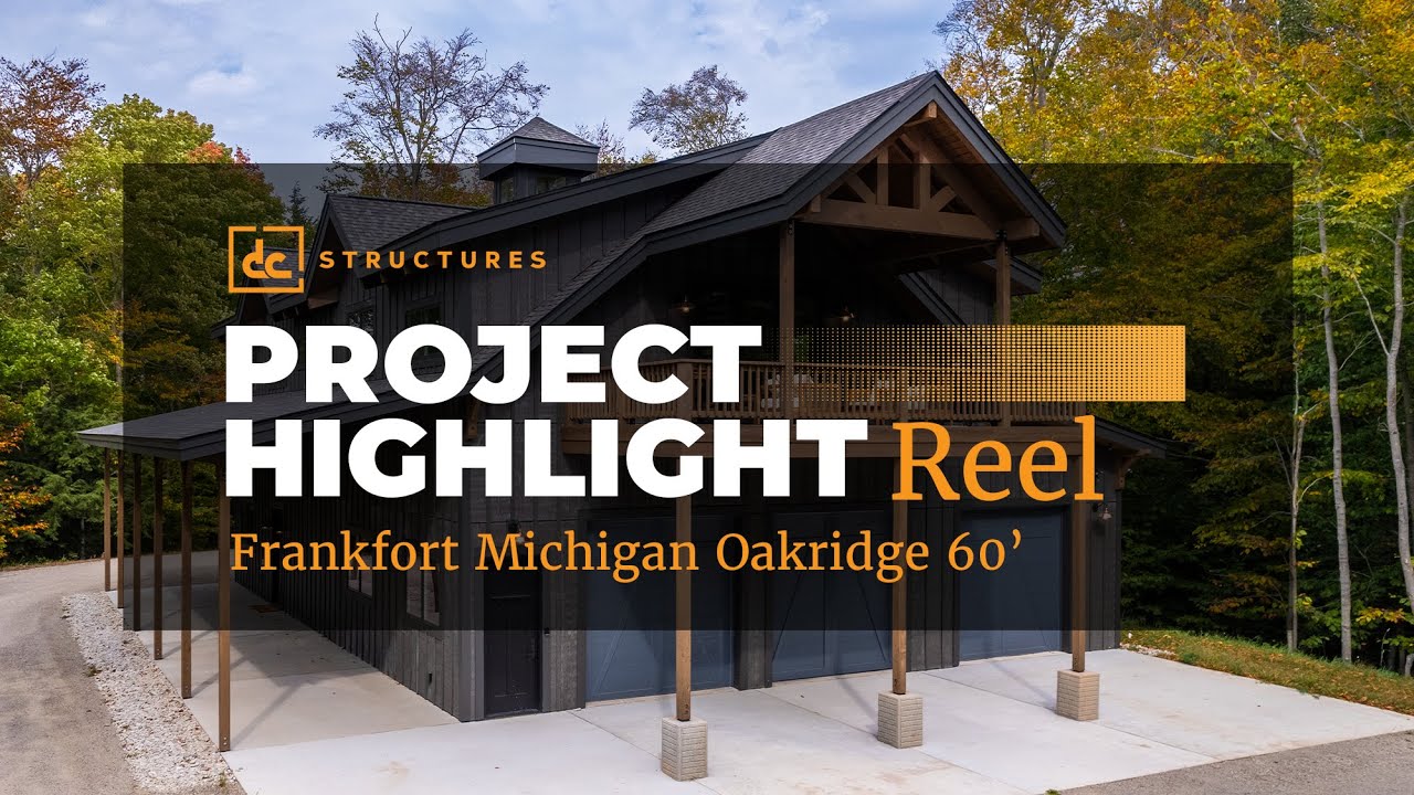 DC Structures Project Tour | Frankfort Garage & Storage Barn - YouTube