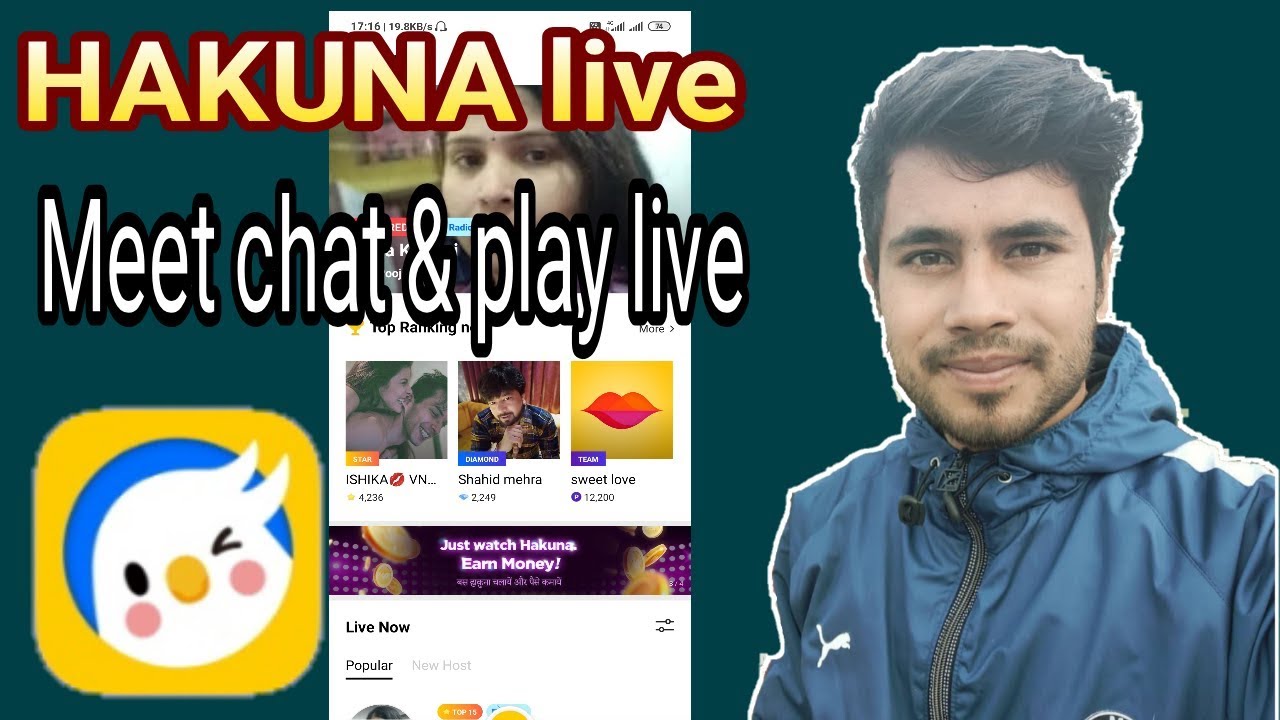 Hakuna live App Full review - YouTube