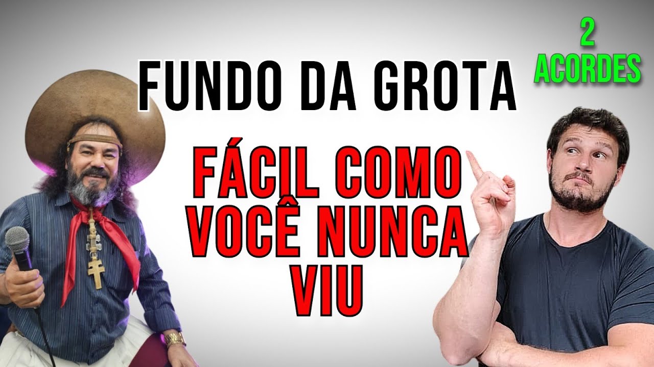 Fundo da Grota no Violão | Aprendendo violão do zero | 2 acordes ...