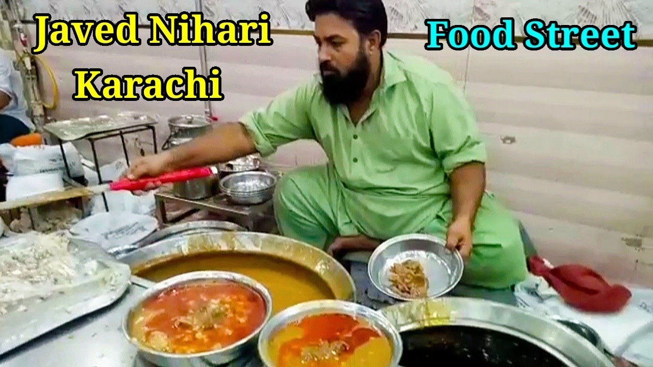 New Delhi Javed Nihari in Karachi Food Street | Special Brain Nihari ...