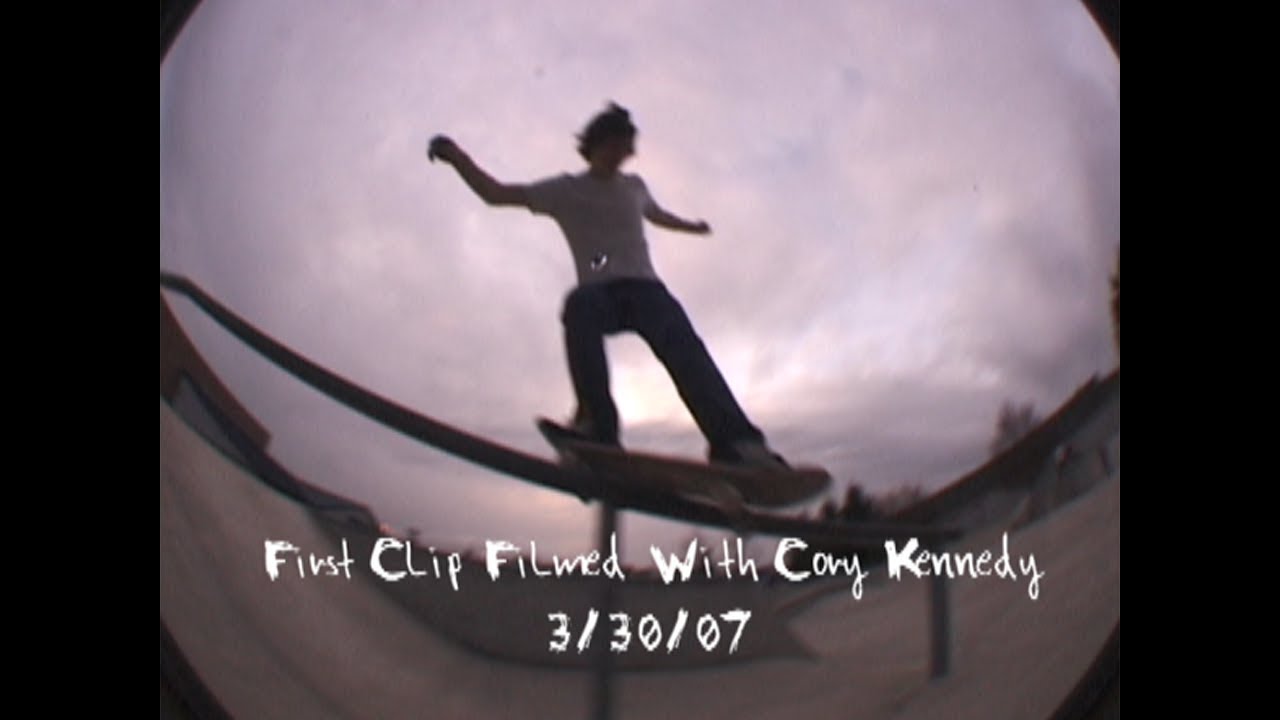 Cory Kennedy First Ever Clip Filmed - YouTube