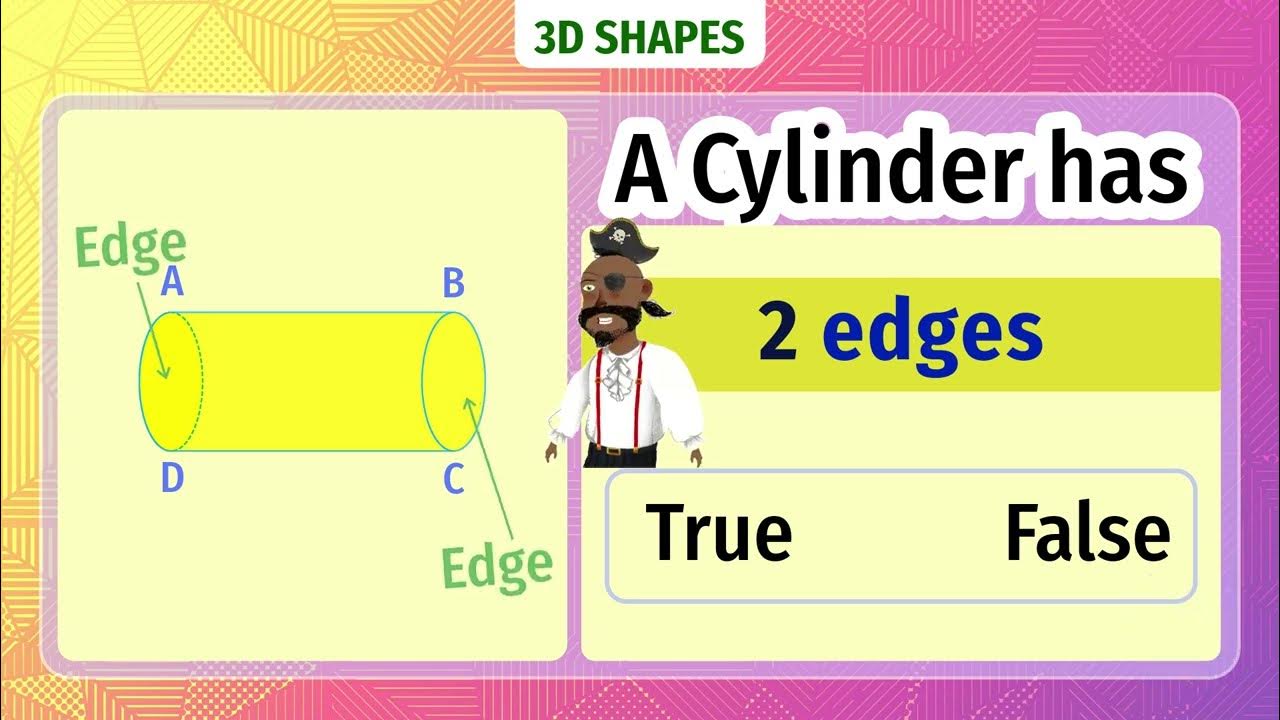 Attributes of a Cylinder | 3D SHAPES | Grade 3 Maths - YouTube