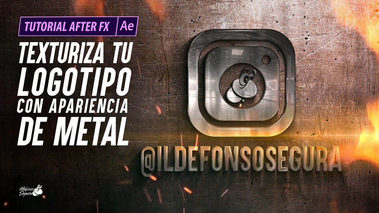 Crea un logo metalizado con After Effects by @ildefonsosegura - YouTube