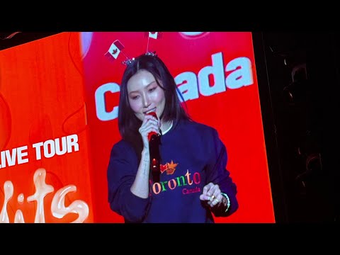 Hwasa North America Live Tour - Toronto - Encore Medley - YouTube