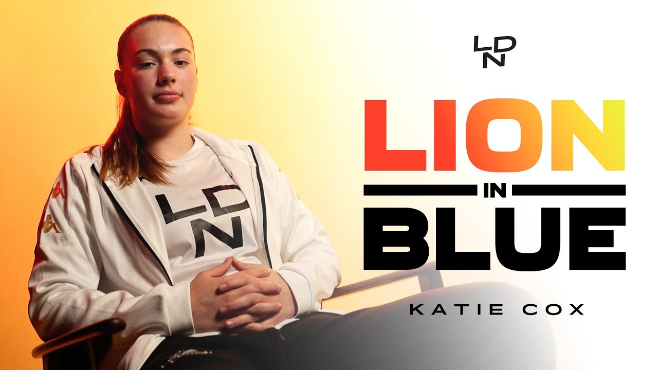 Lion in Blue | Katie Cox | London Lions Basketball UK - YouTube