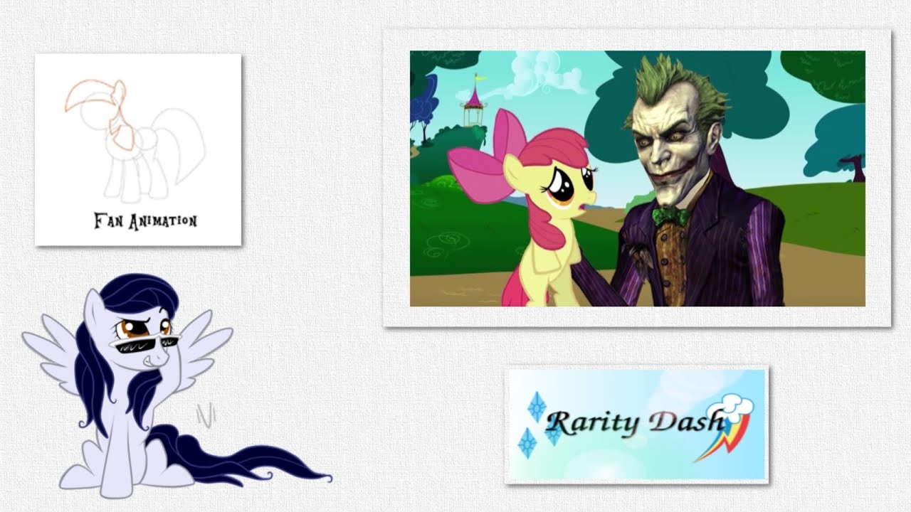[Blind Commentary] The Joker Meets My Little Pony - YouTube