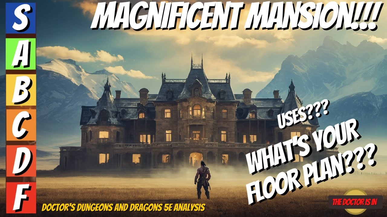 What Are The Best Ways To Use MAGNIFICENT MANSION in Dungeons and ...