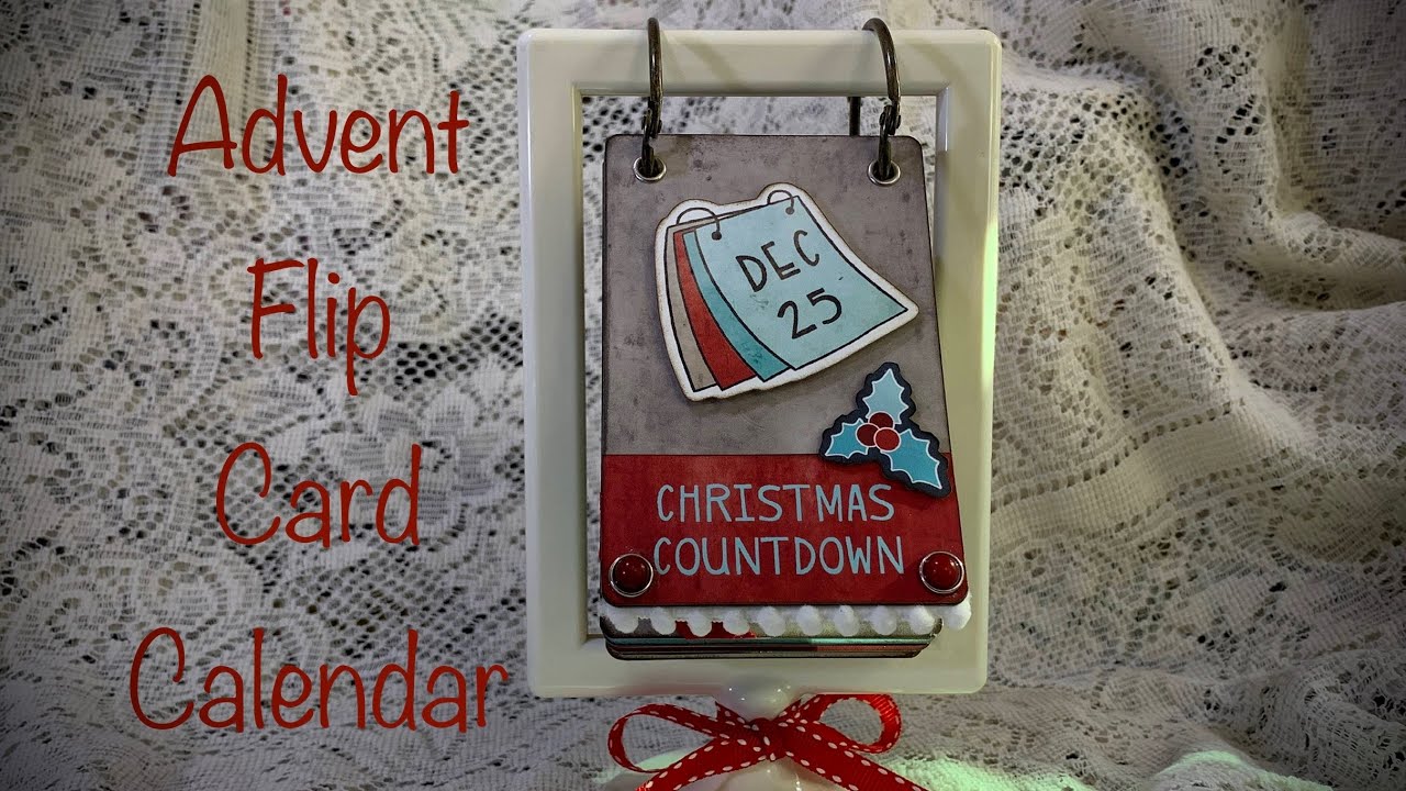 Christmas Countdown Advent Calendar Flip Frame - DTP for My Porch ...
