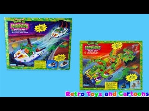 Teenage Mutant Ninja Turtles Mutations Muta-Raft Muta-Ski Commercial ...