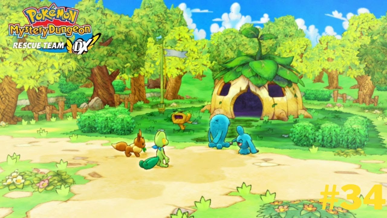 Pokémon Mystery Dungeon Rescue Team DX Gameplay Walkthrough Part 34 # ...