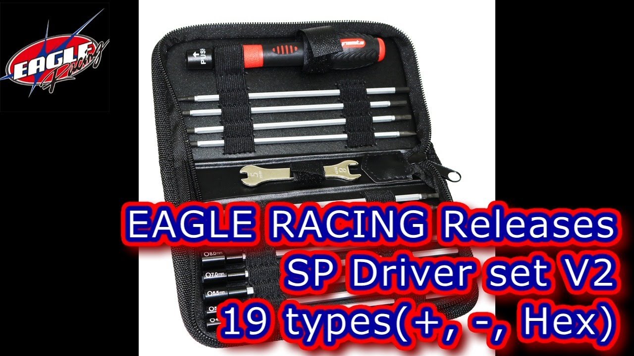 EAGLE RACING Releases SP Driver set V2 19 types+,- , Hex (New Products ...